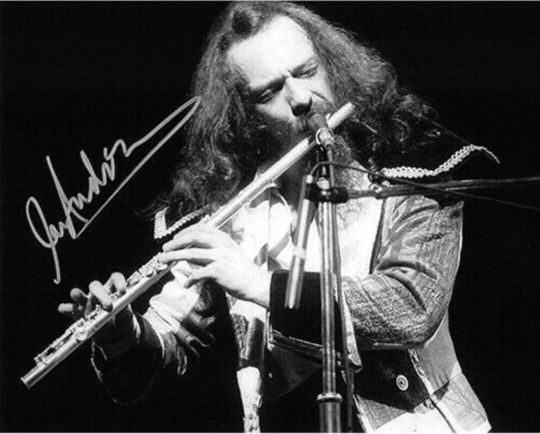 IAN ANDERSON - Jethro Tull - Hand-signed Autograph 8x10 Photo W/coa - Etsy