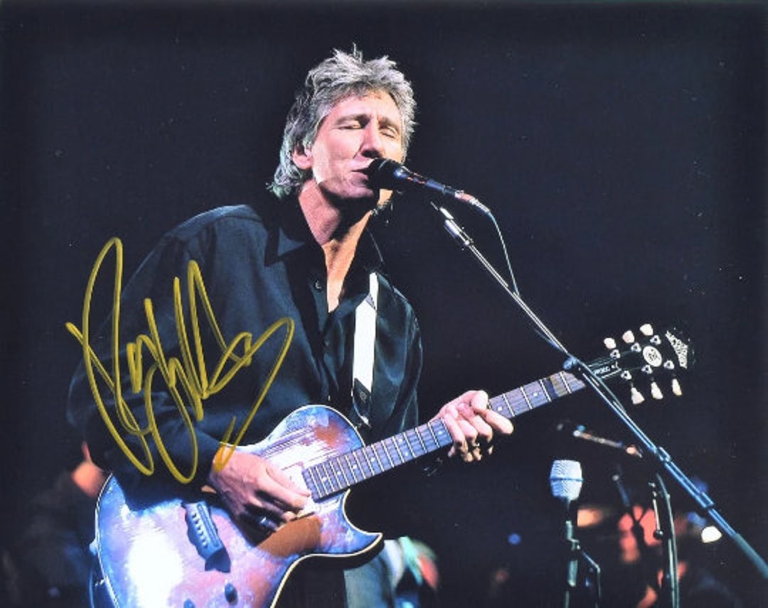 ROGER WATERS SIGNED Photo Pink Floyd the Wall W/coa - Etsy