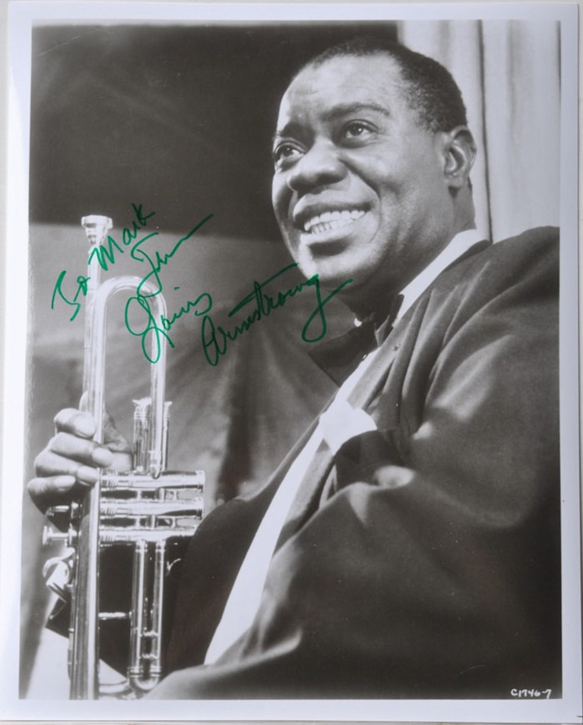 LOUIS ARMSTRONG SIGNED Photo - Satchmo - Pops W/coa - Etsy