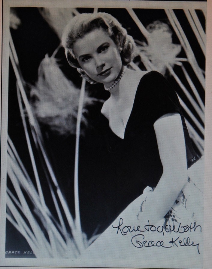 GRACE KELLY Signed Photo – Princess Grace of Monaco W/coa - Etsy