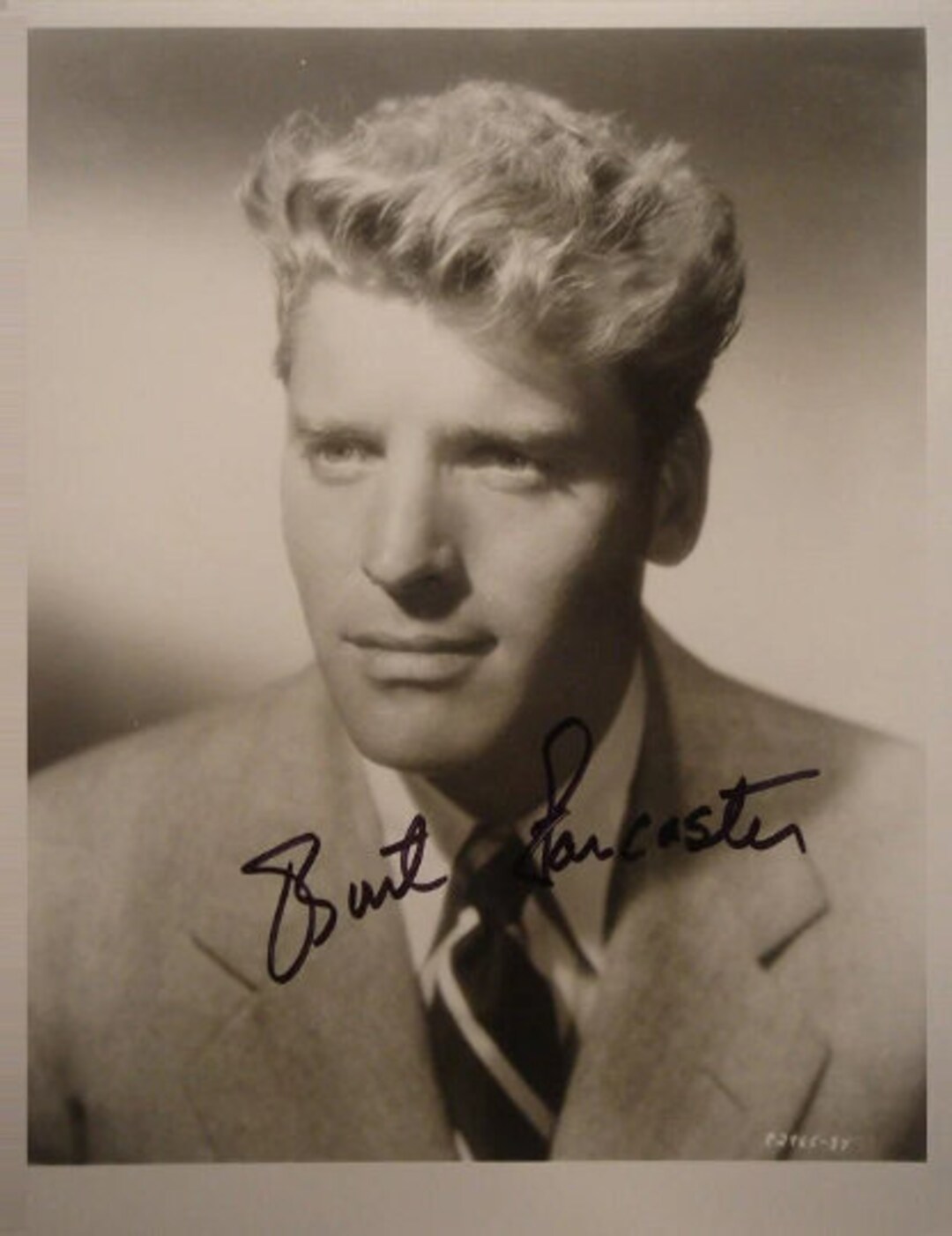 BURT LANCASTER SIGNED Autographed Photo - From Here to Eternity - the ...