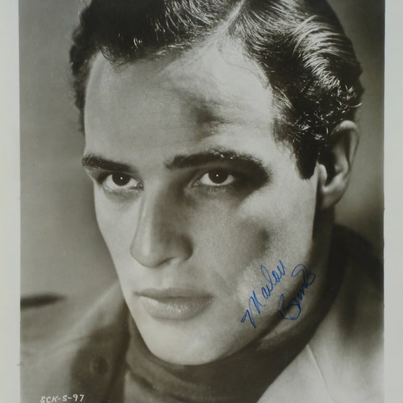 Marlon Brando Autograph - Etsy