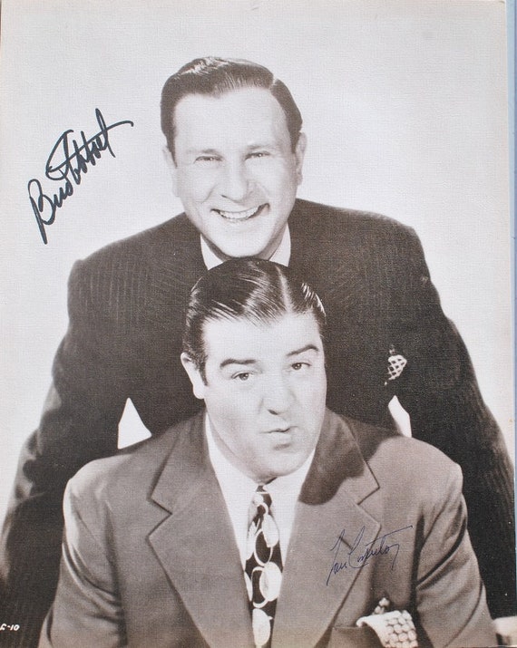 Bud Abbott And Lou Costello