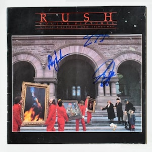 RUSH - MOVING PICTURES 1981...18 Page Tour Program Signed X3 W/coa - Etsy