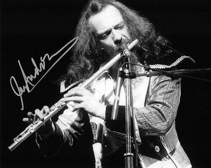 IAN ANDERSON Signed Autographed Photo - Jethro Tull W/coa - Etsy