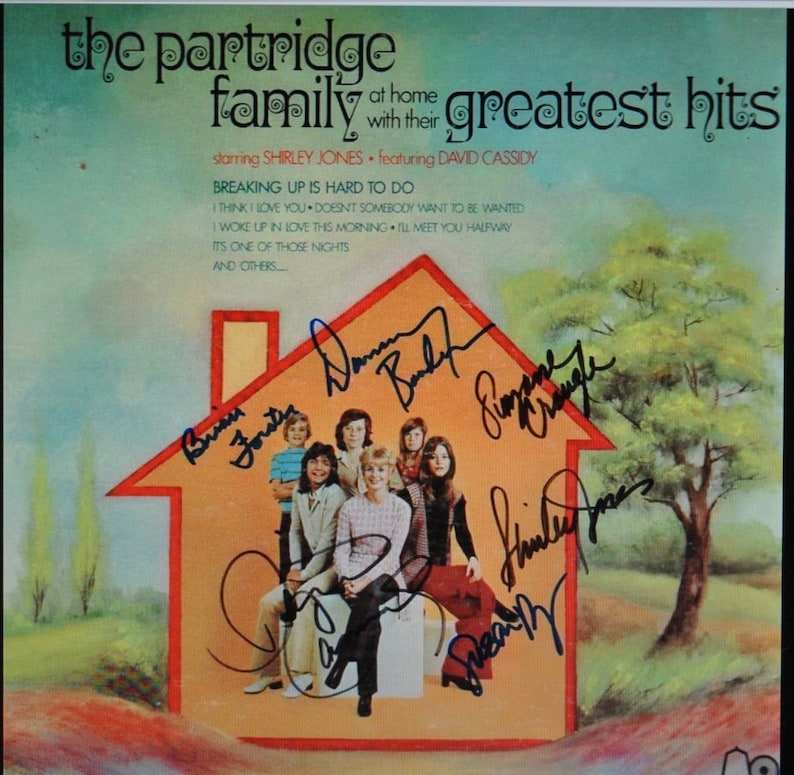 THE PARTRIDGE FAMILY Signed Album X6 - Shirley Jones, David Cassidy + W ...