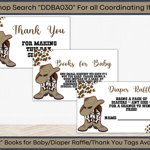 Cowboy Themed Baby Shower Signs, Western Themed Baby Shower Decor ...