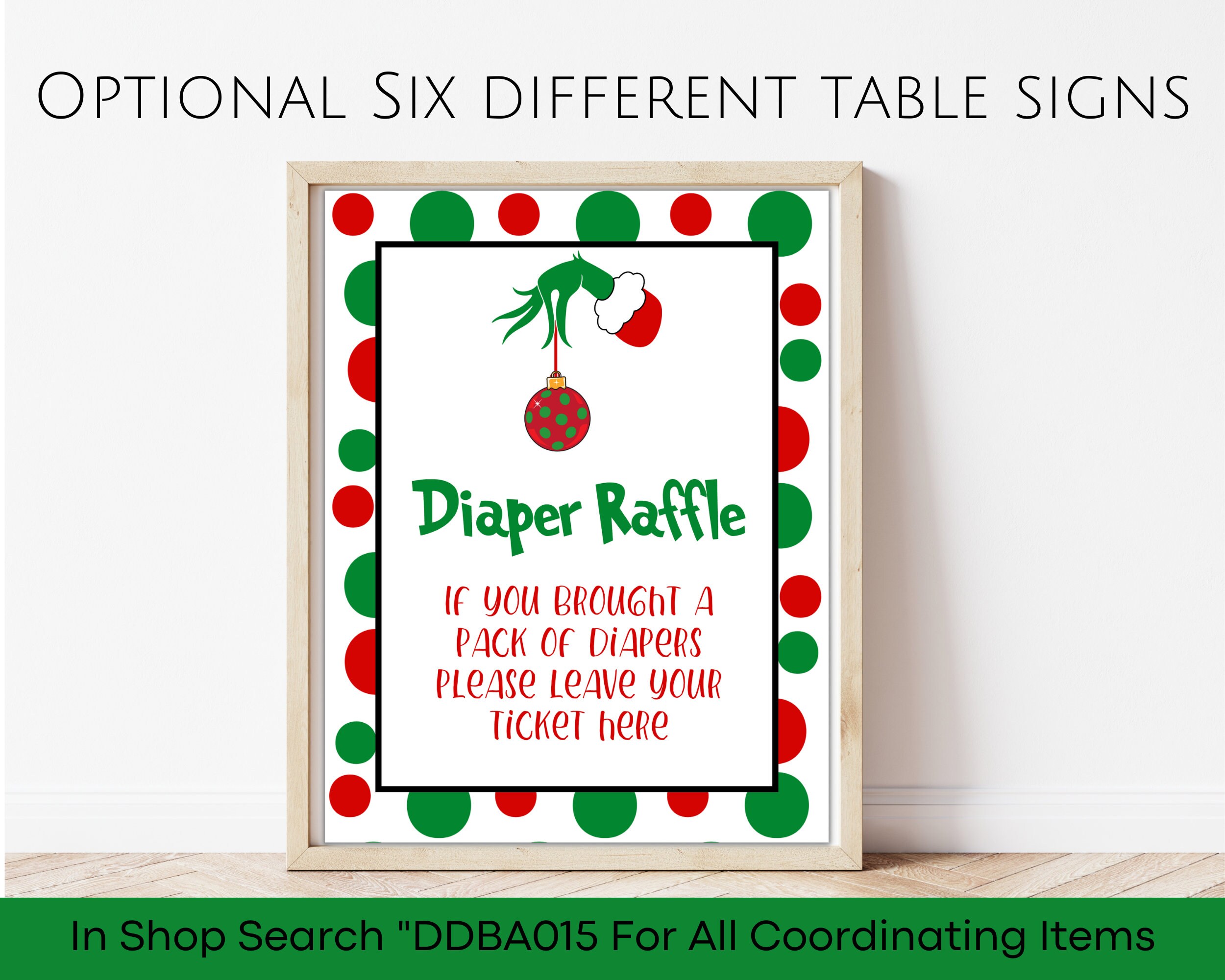 Grinch Baby Shower Welcome Sign Whoville Party Signs Grinch - Etsy