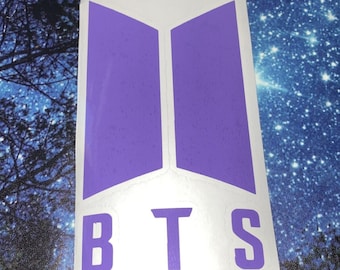 BTS Silhouette Logo Decal BTS Car Decal BTS Army Decal Bts - Etsy