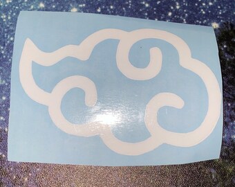 Akatsuki Cloud Car Decal | Etsy