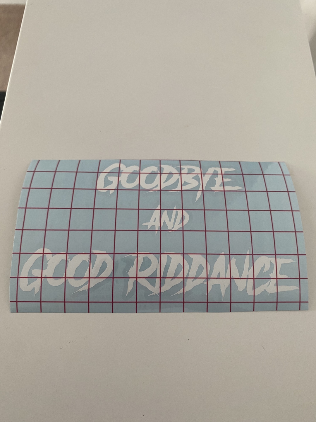 Goodbye & Good Riddance Sticker - Etsy