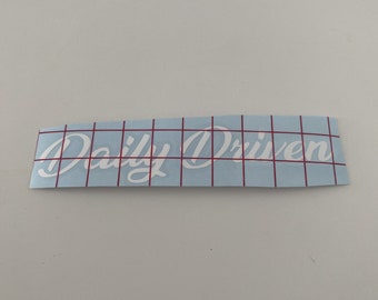 Daily Ride Driven Driver JDM Funny Sticker Decal - Etsy