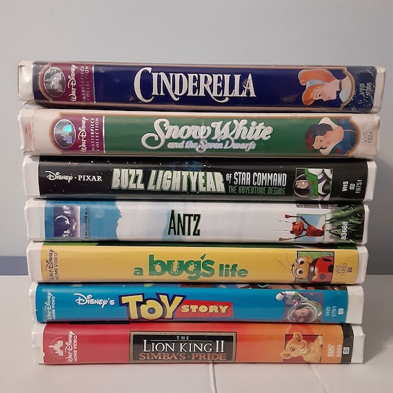 Lot of 7 Children's Classic Animation Movies Vintage VHS - Etsy