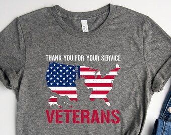 Thank You for Your Service Shirt - Etsy