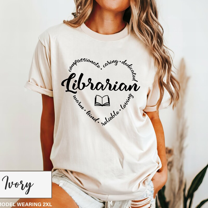Librarian Shirt - Etsy
