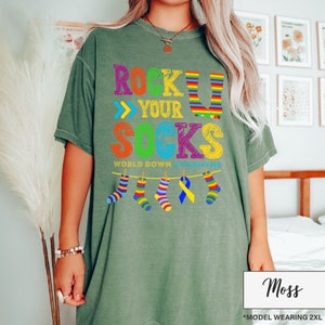 Rock Your Socks World Down Syndrome Day Shirts, Down Syndrome Shirts ...