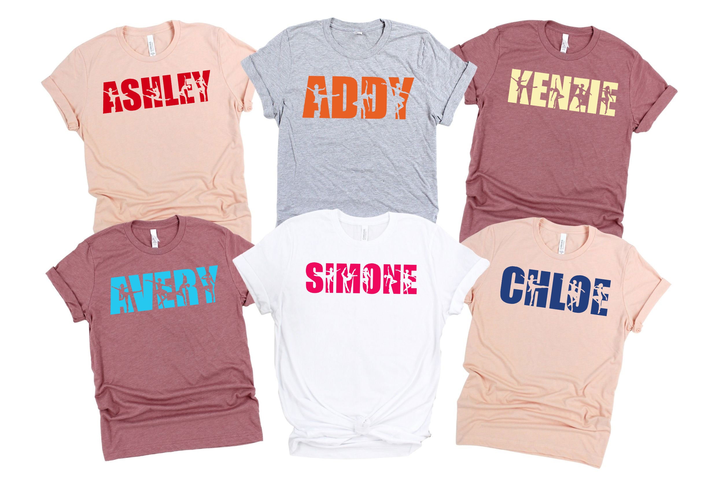 Custom Dancer Tshirt Dance Team Shirt Dance Squad T-shirt | Etsy