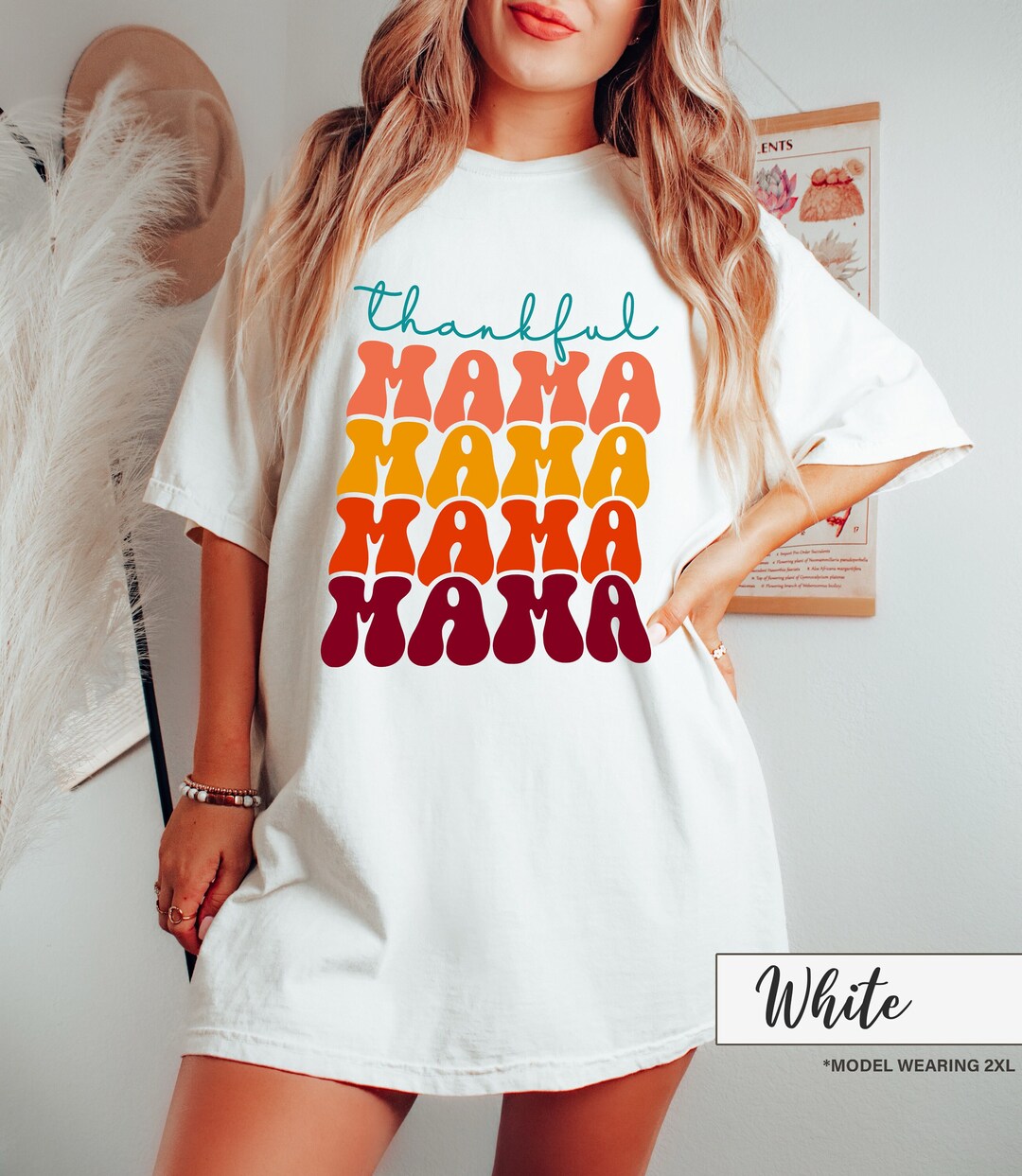 Thankful Mama Shirt - Gift for Mom - Pumpkin Fall Mom Shirt - Pumpkin ...