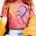 Three Arrows Shirt Down Syndrome Love Shirt Down Support - Etsy
