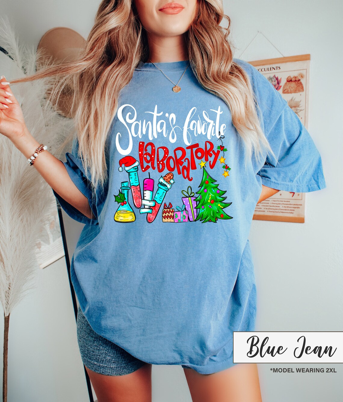 Santa’s Favorite Laboratory Shirt – Christmas Gift for Laboratory ...