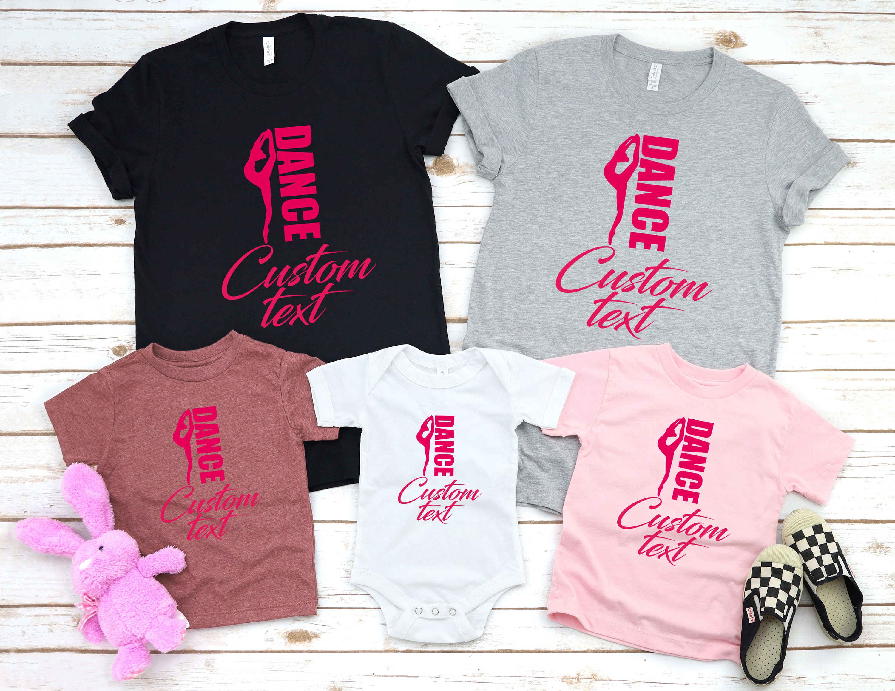 Custom Dance Shirt Dancer Tshirt Matching Dance Shirt Dance | Etsy