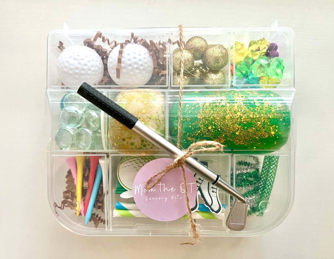 Golf Sensory Kit, Golf Play Dough Kit, Masters Golf Kit, Play Dough Kit ...