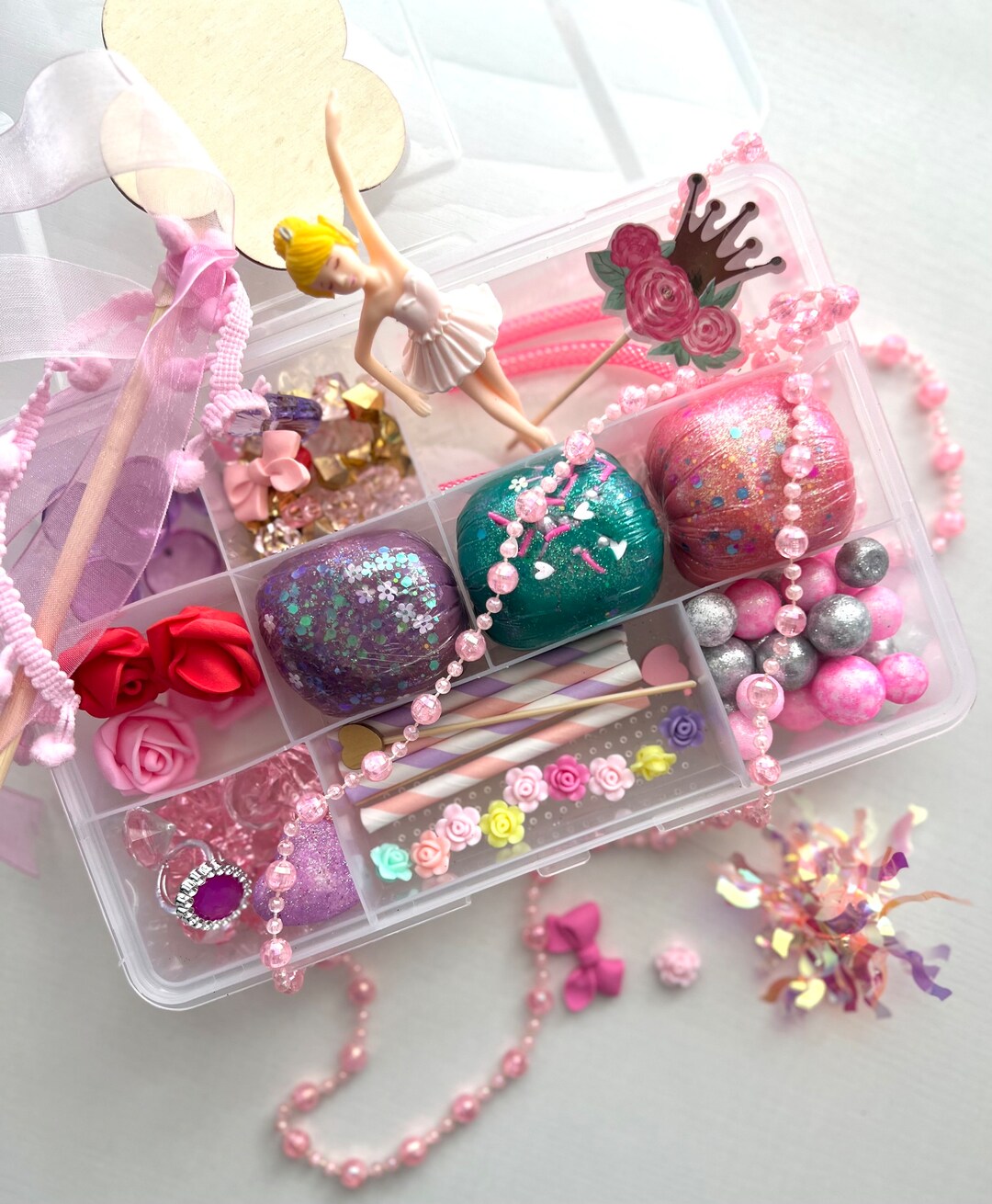 Ballet Princess Sensory Kit, Play Dough Kit, Princess Play Dough Kit ...