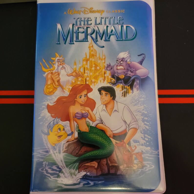 Little Mermaid VHS Banned Cover Art - Etsy