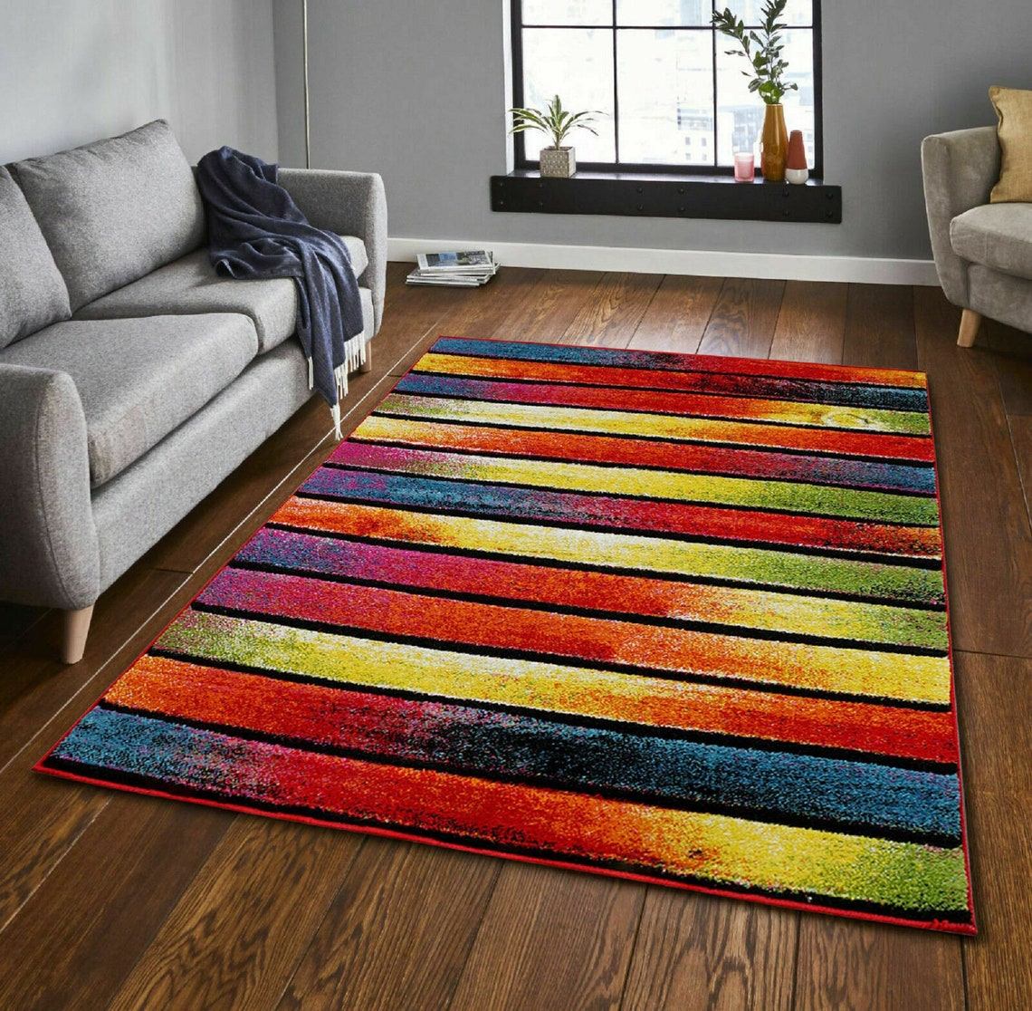 Modern Luxury Hand Carved Multi Colour Carpets Small Large Floor Rugs ...
