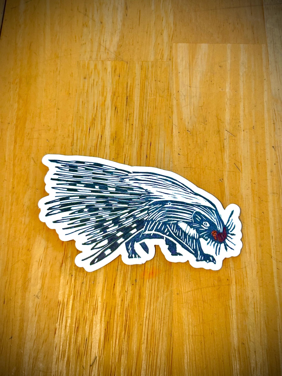 African Cape Porcupine Sticker - Etsy