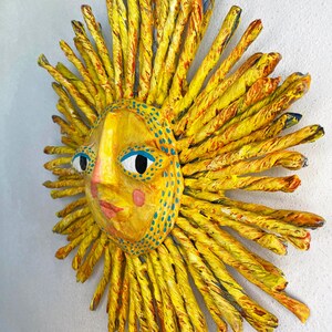 Handmade - Original - Paper Mache - Wall Mask - Wallhanging - Home ...