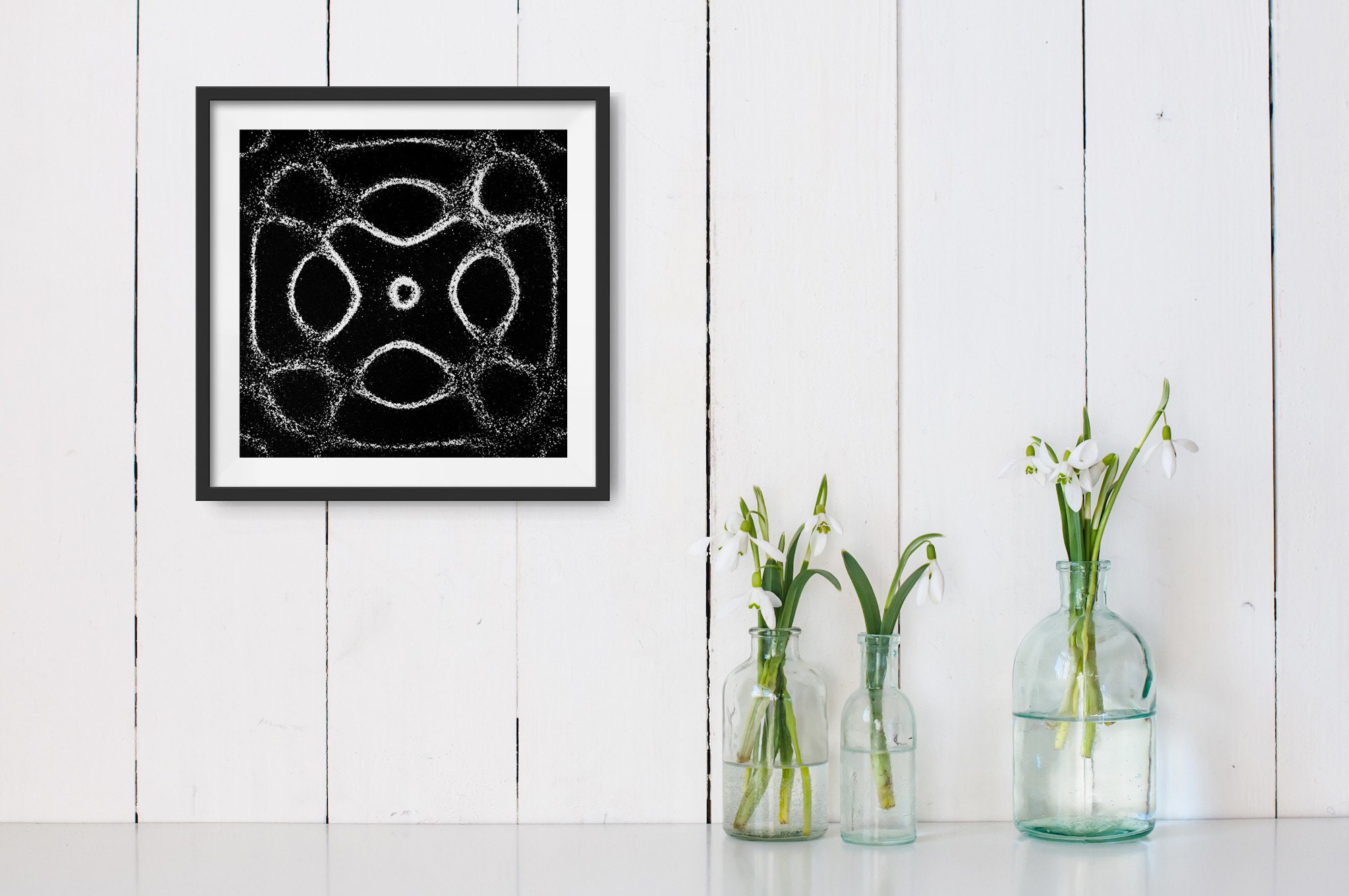 6528hz Photograph Chladni Pattern Wall Art Picture - Etsy