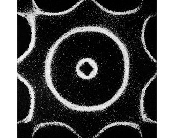 711hz Photograph - Chladni Pattern - Wall Art - Picture - Etsy