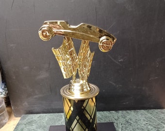 Racing Trophies Car Show Trophies Set of 3 Custom Rods & Pistons Hot ...