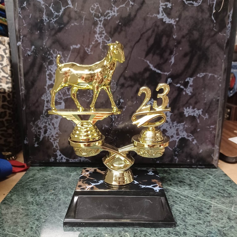 Custom Goat Trophy - Etsy