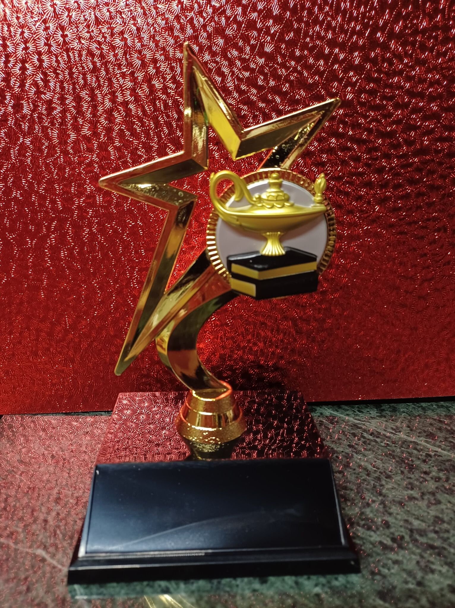 Lamp of Knowledge Trophy - Etsy