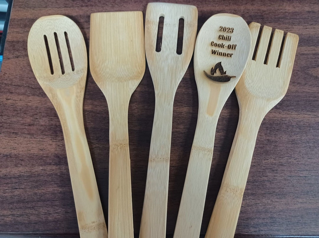 CUSTOM Cook-off Cooking Utensils/ Personalized Gift/ Personalized ...