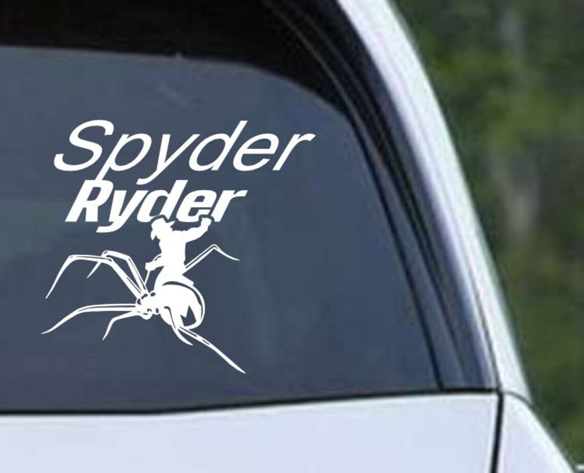 Can-am Spyder Rider Vinyl Die Cut Decal Sticker Size 3.69" X 4" - Etsy