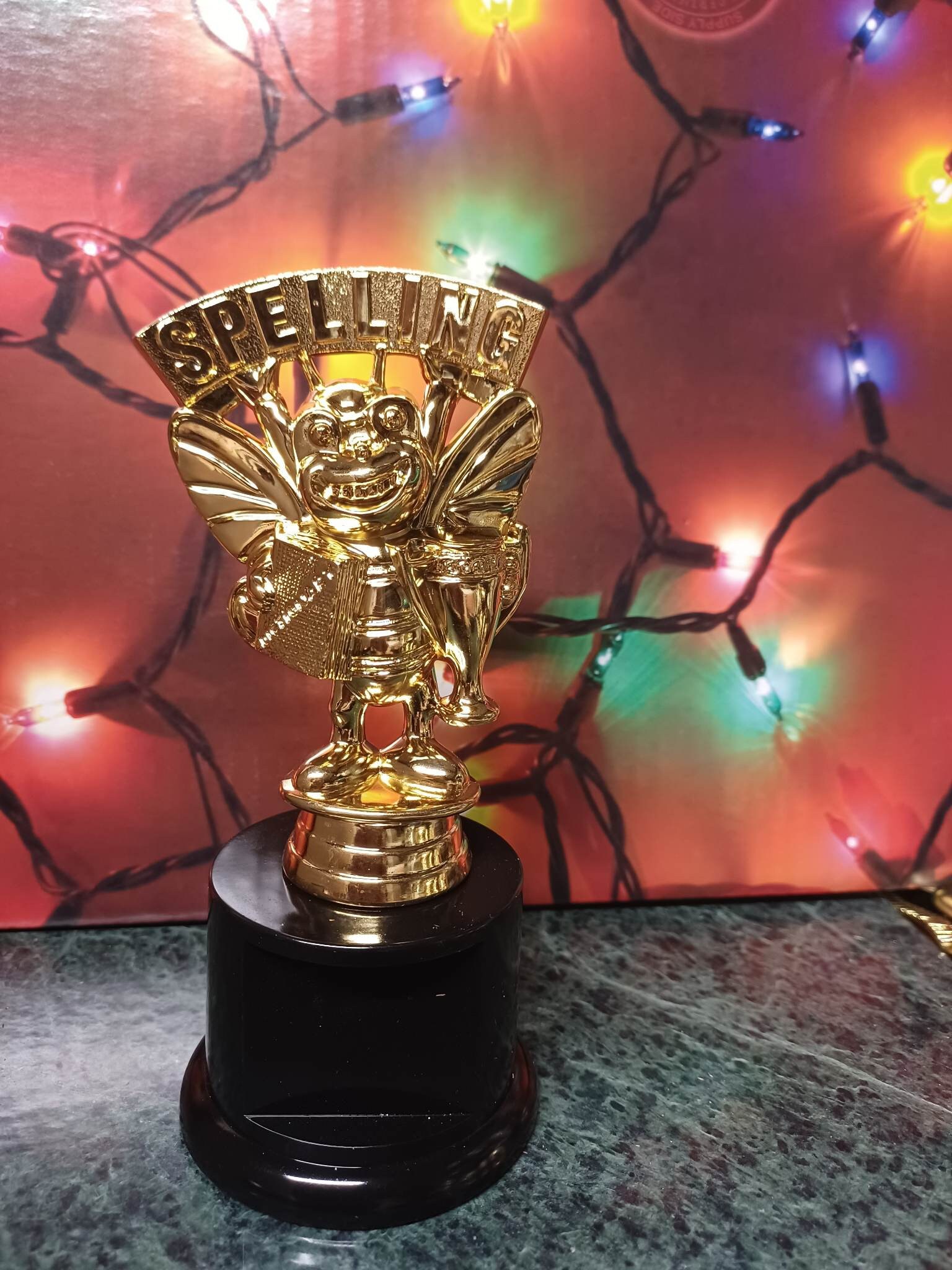 Big Spelling Bee Trophy Big Spelling Bee Trophy