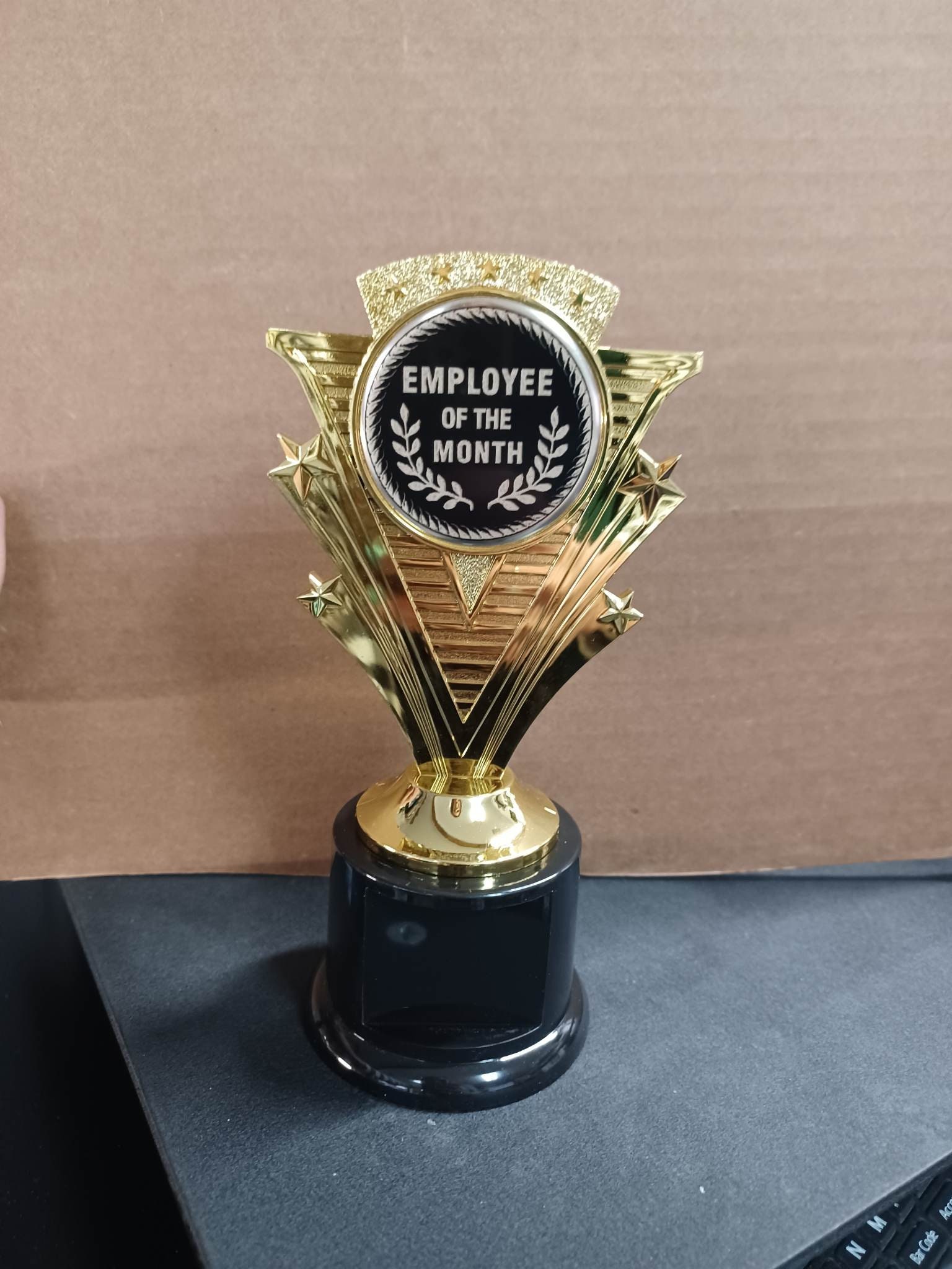 Custom Employee of the Month Trophy / Award - Etsy