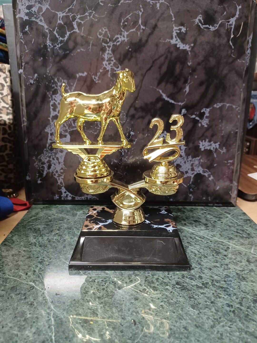Custom G.O.A.T Trophy/ the GOAT / Winner / Best Overall / All Events ...
