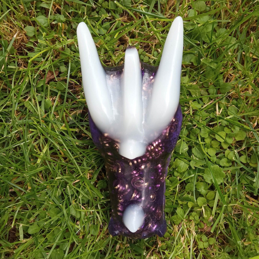 Violet Flame Dragon Orgonite - Etsy
