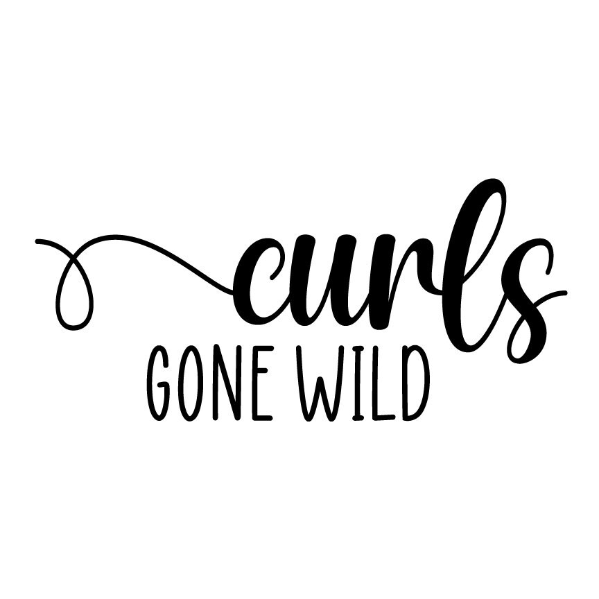 Curls Gone Wild SVG | SVG | T-shirt SVG | Cut File - Etsy