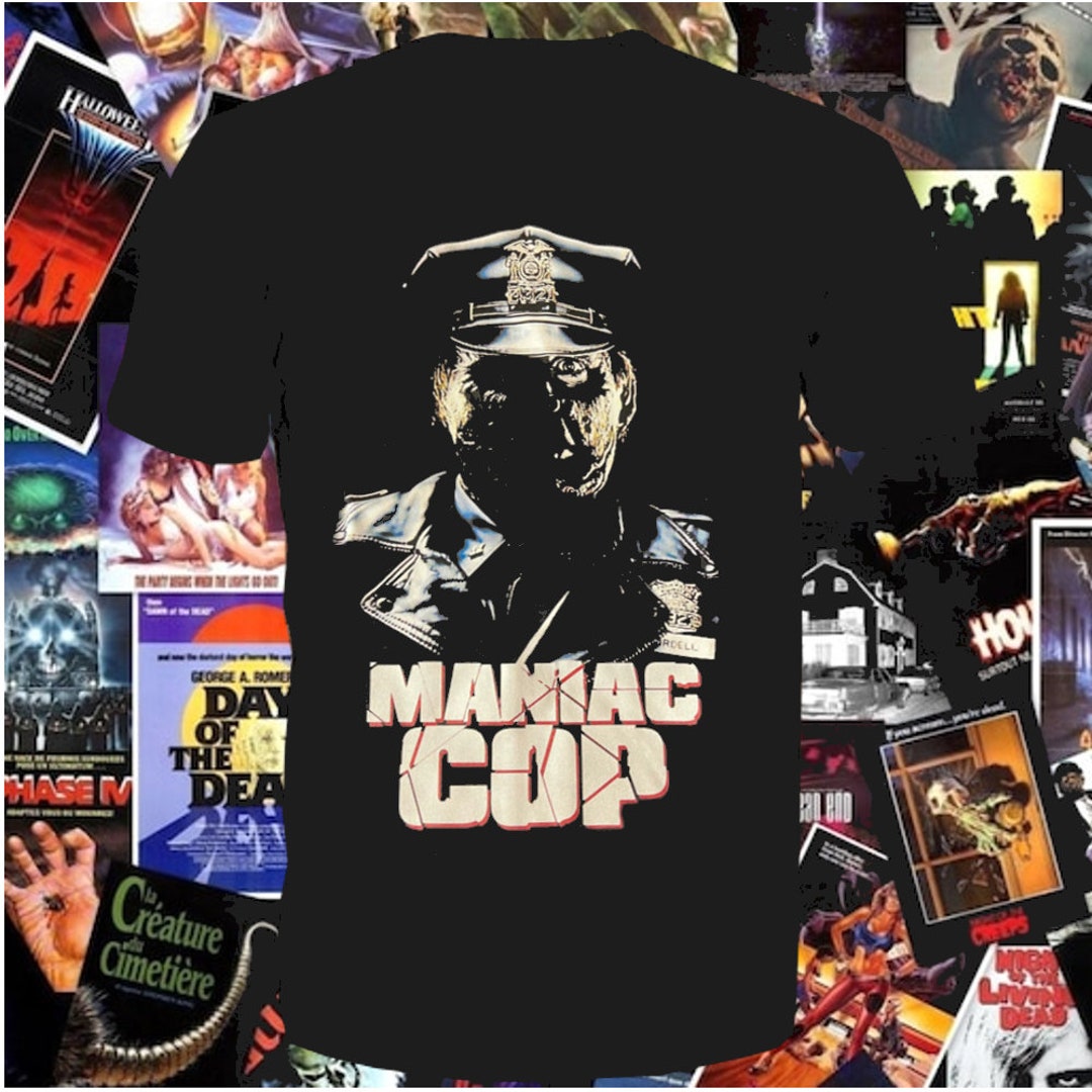 Maniac Cop Horror Movie T-shirt - Etsy