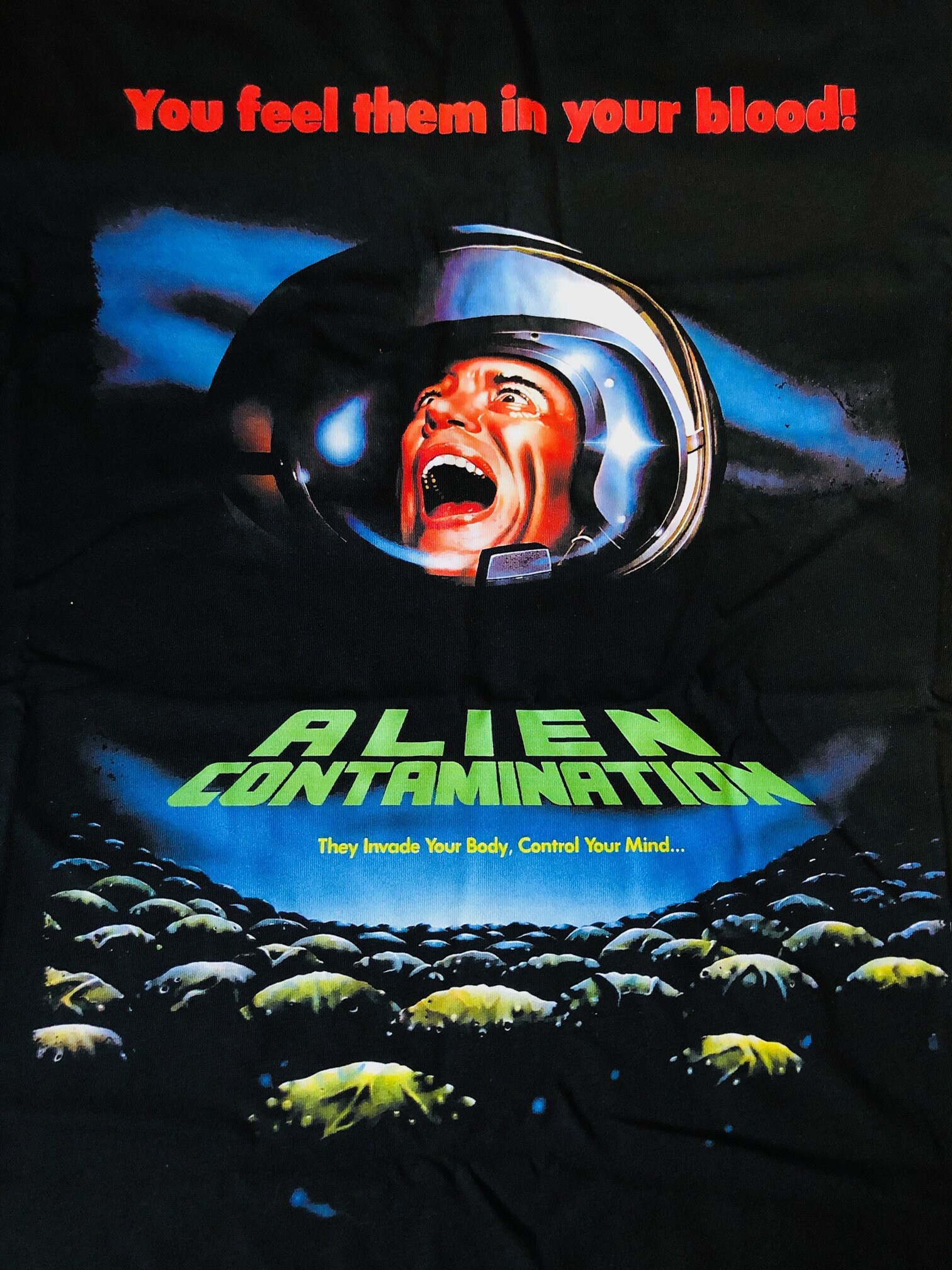 Alien Contamination Horror Movie T-shirt - Etsy Canada