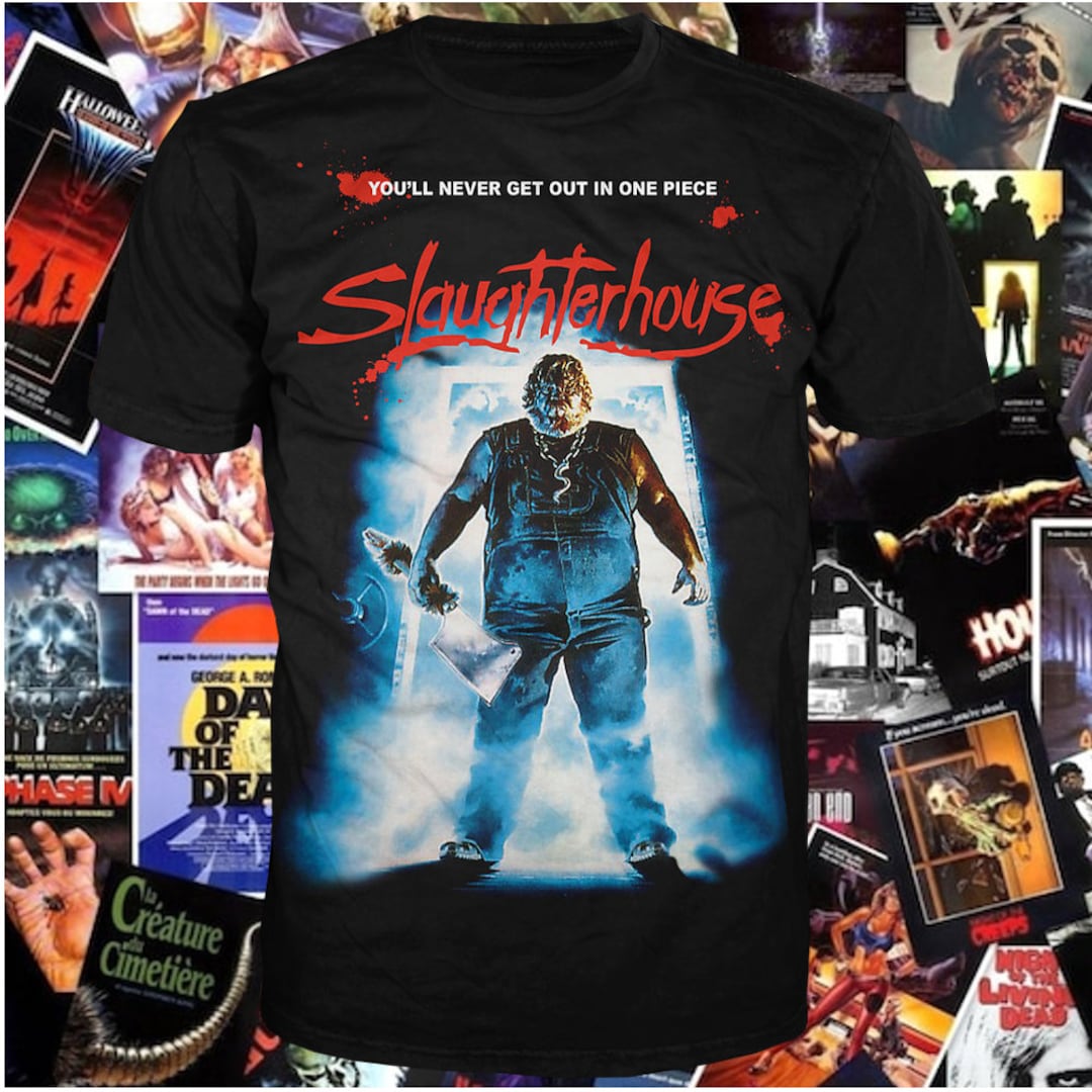 Slaughterhouse Horror Movie T-shirt - Etsy