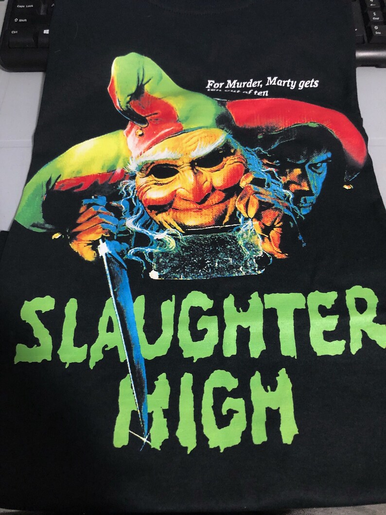 Slaughter High Horror Movie T-shirt - Etsy