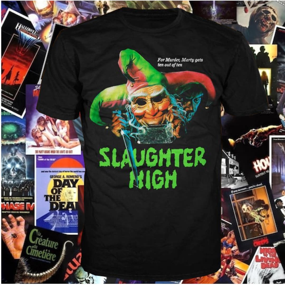 Slaughter High Horror Movie T-shirt - Etsy