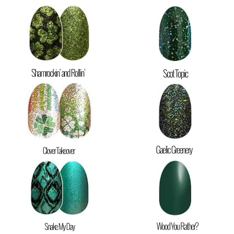 Color Street Nail Polish Strips St. Patrick's Day, St. Paddy's Day and ...
