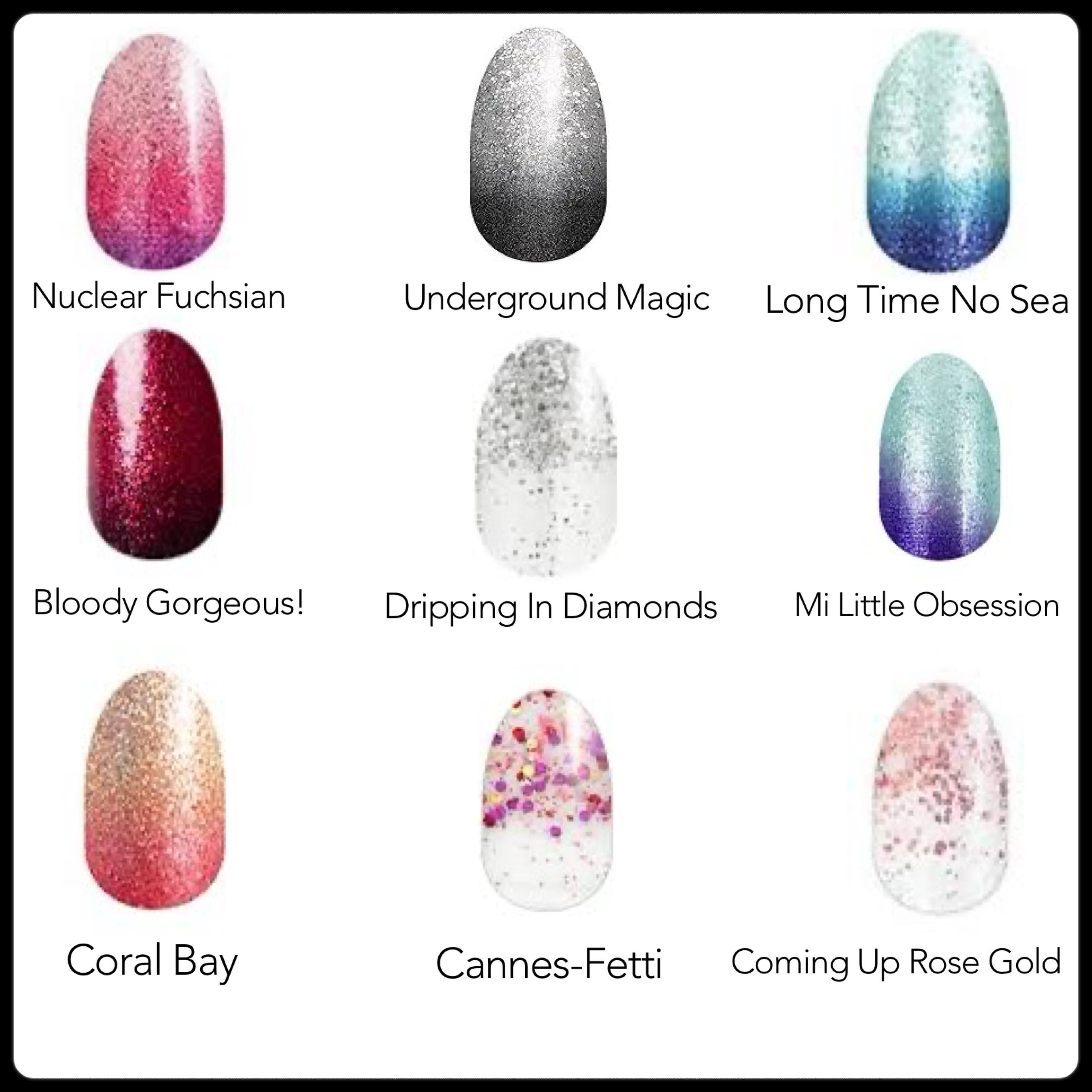 Color Street Nail Polish Strips Ombre Gradients Fade Blend - Etsy